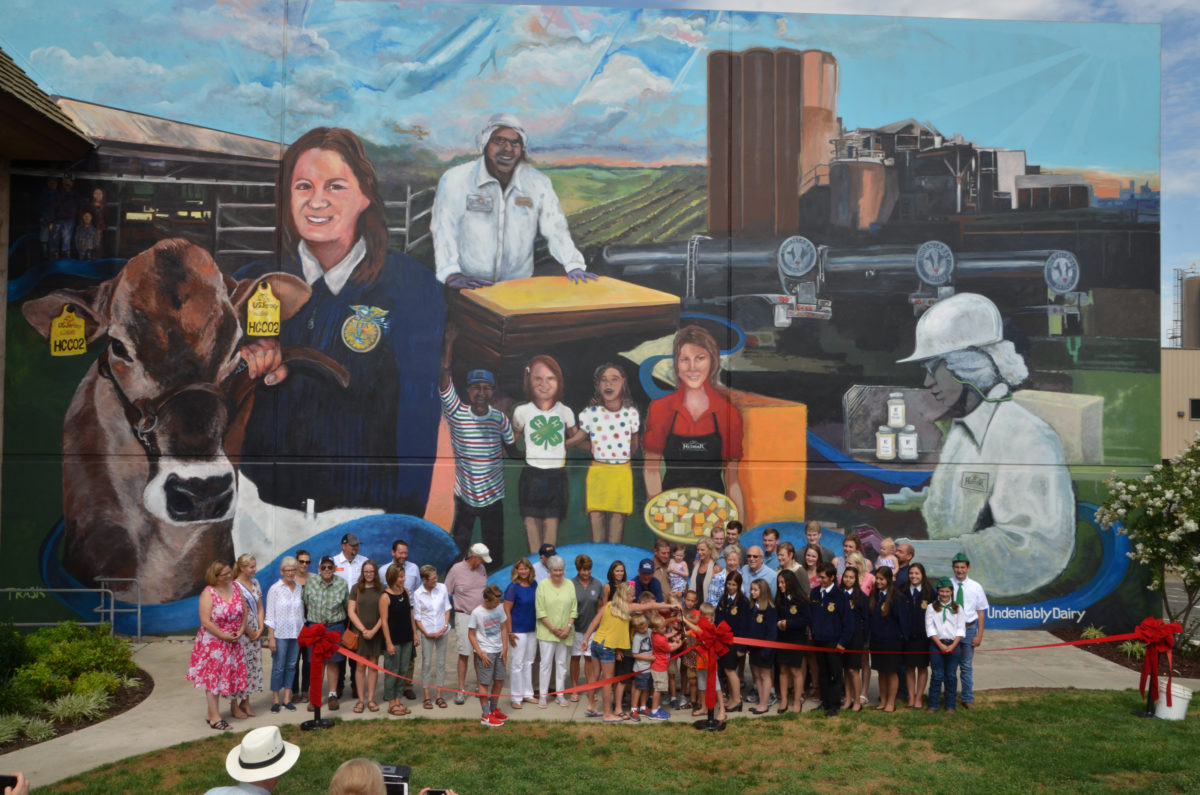 Hilmar Cheese Company Unveils Largest Dairy Mural in the U.S ...